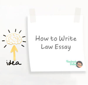 Learn to Write With Our Great Law Essay Example