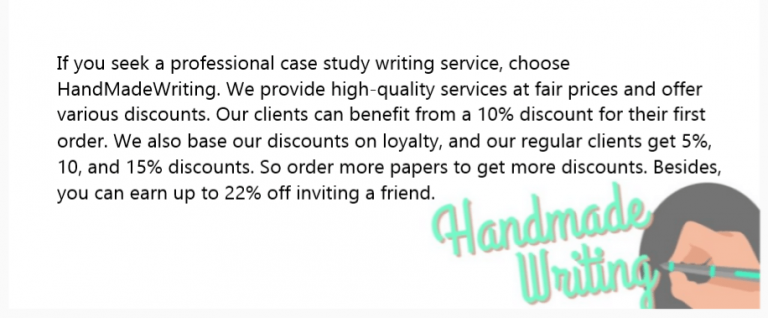 Best Case Study Writing Service 100% Paper Originality